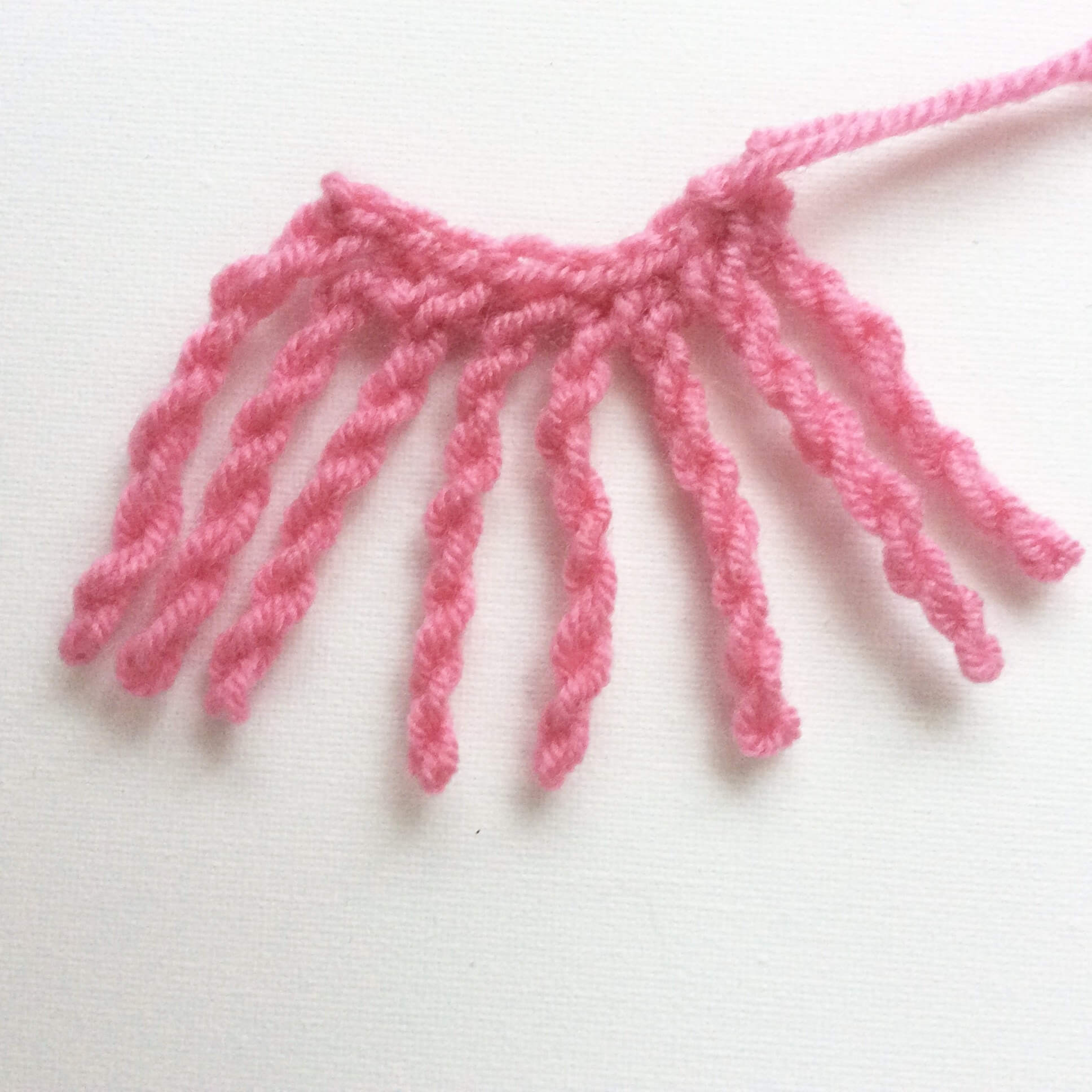 tutorial: crochet fringe - La Visch Designs