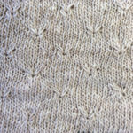 tutorial: knitting the small flower stitch - La Visch Designs