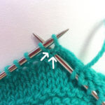 tutorial: knitting the small flower stitch - La Visch Designs