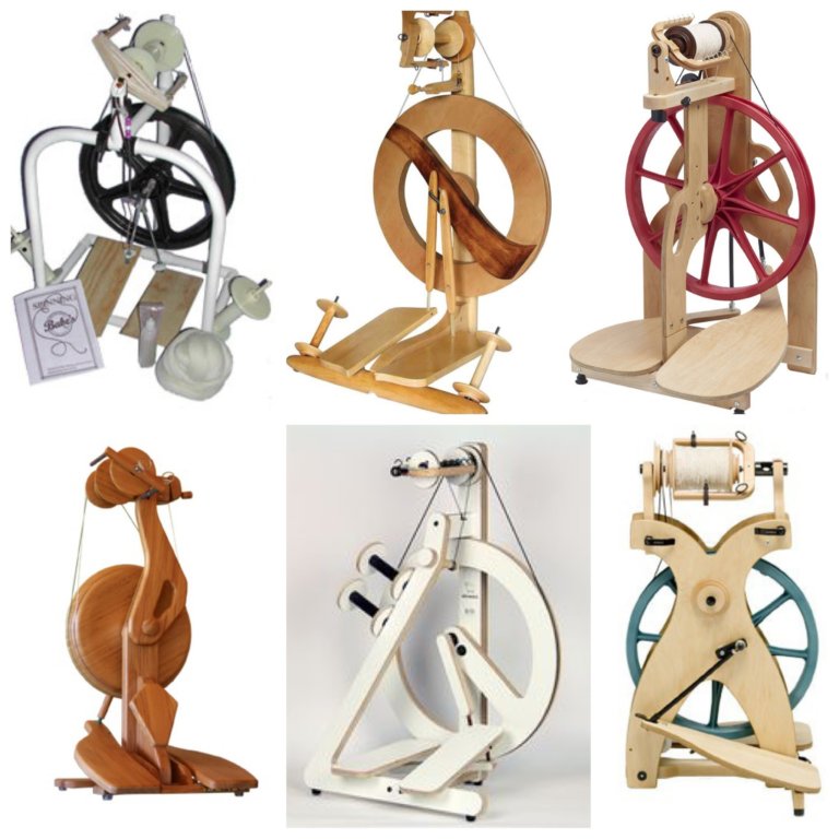types of spinning wheels - La Visch Designs