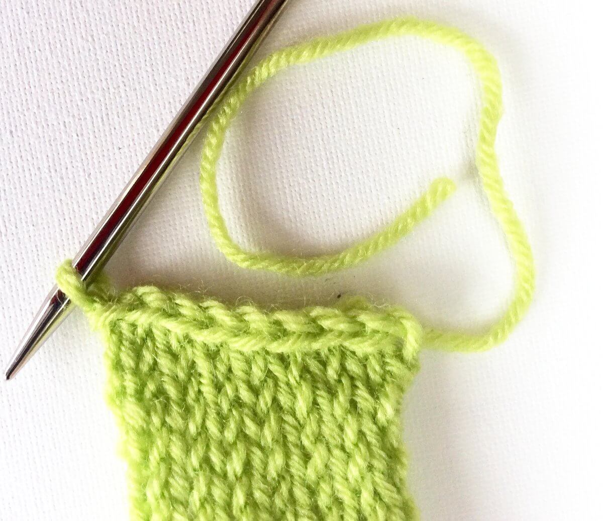 tutorial: binding off when yarn has run out - La Visch Designs