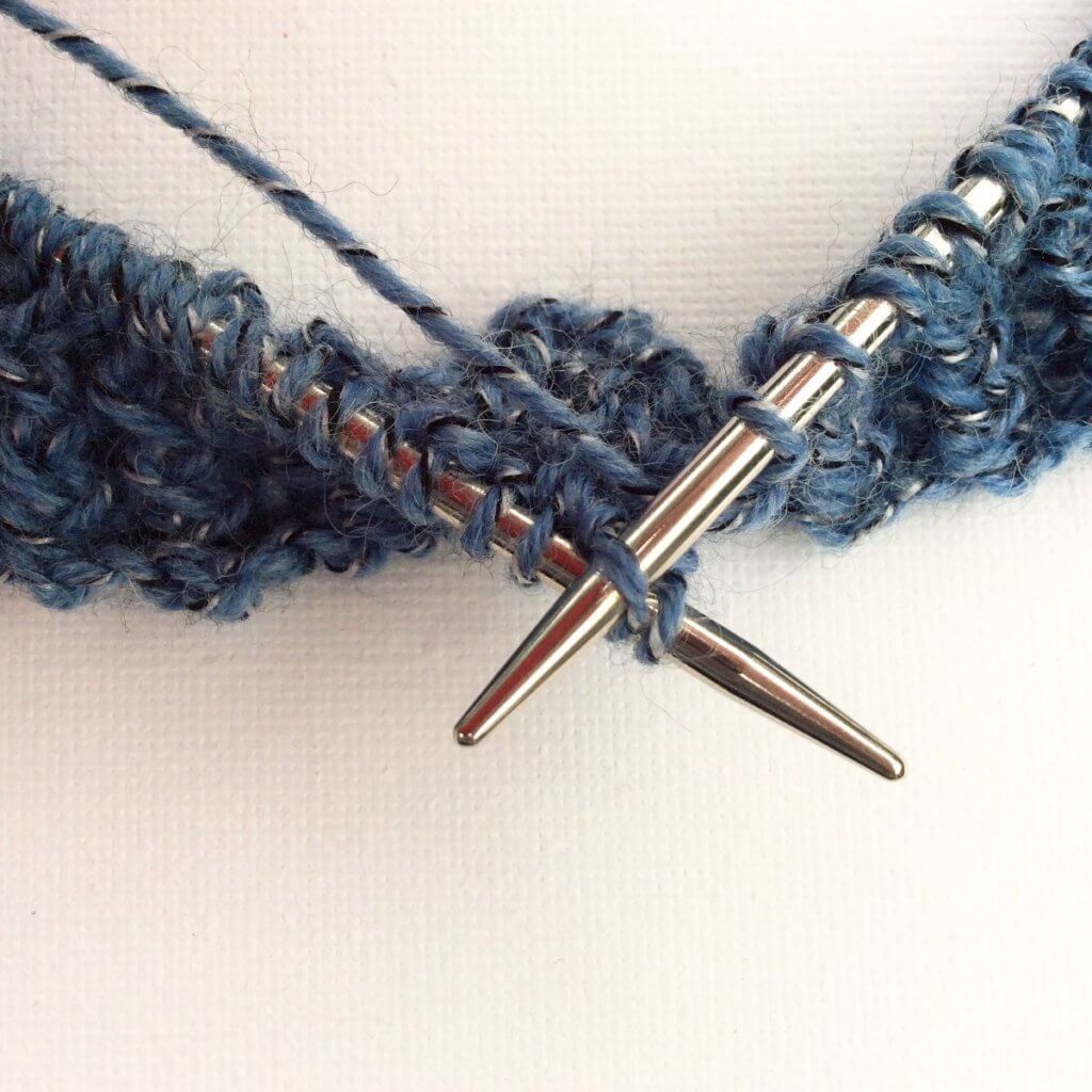 tutorial: knit rick rack rib in the round - La Visch Designs