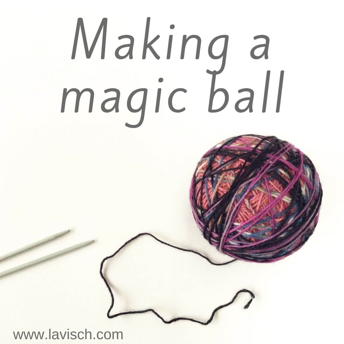 tutorial: making a magic ball - La Visch Designs