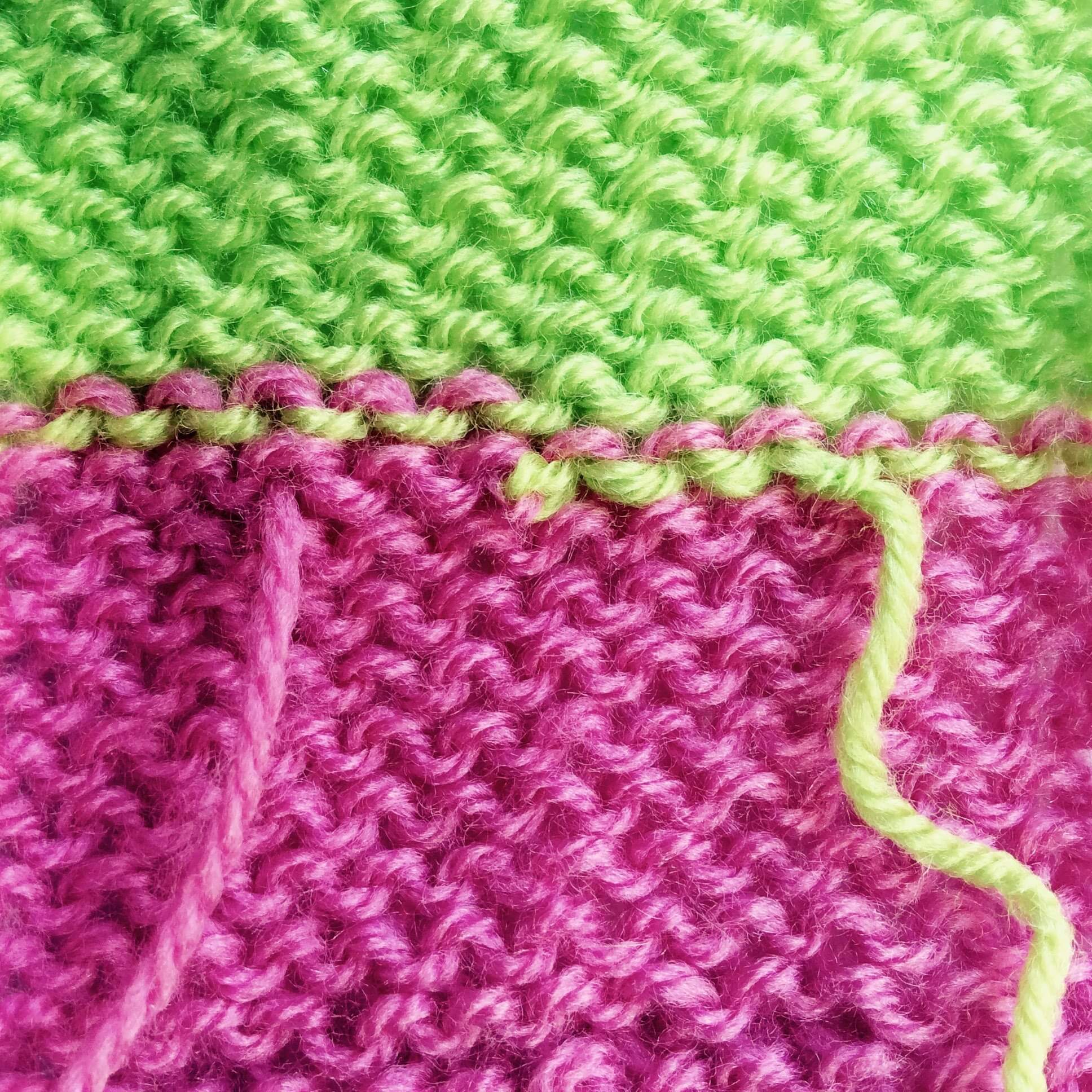 making a Russian join - La Visch Designs