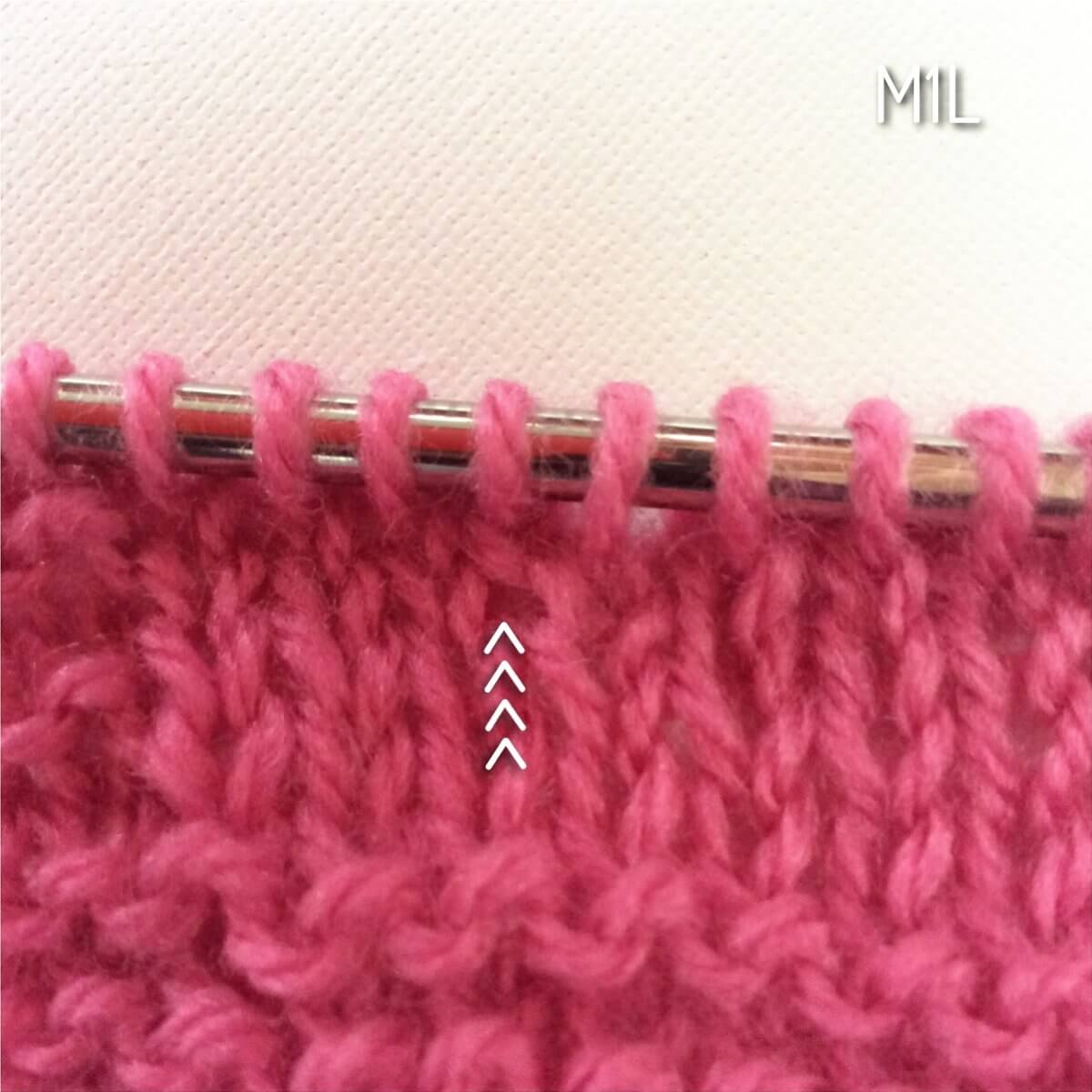 tutorial: knitting M1L and M1R increases - La Visch Designs