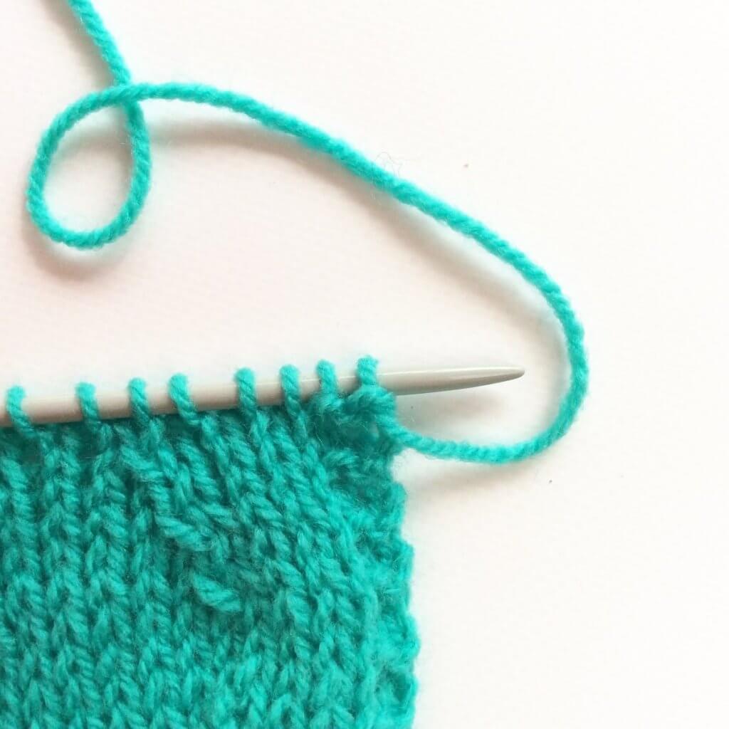 tutorial - knitting the skp decrease - La Visch Designs