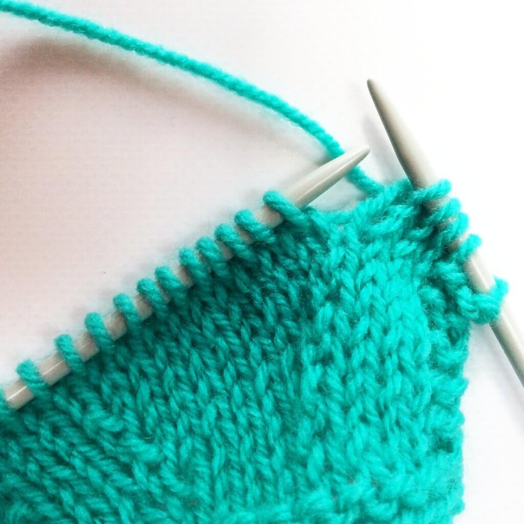 tutorial - knitting the skp decrease - La Visch Designs