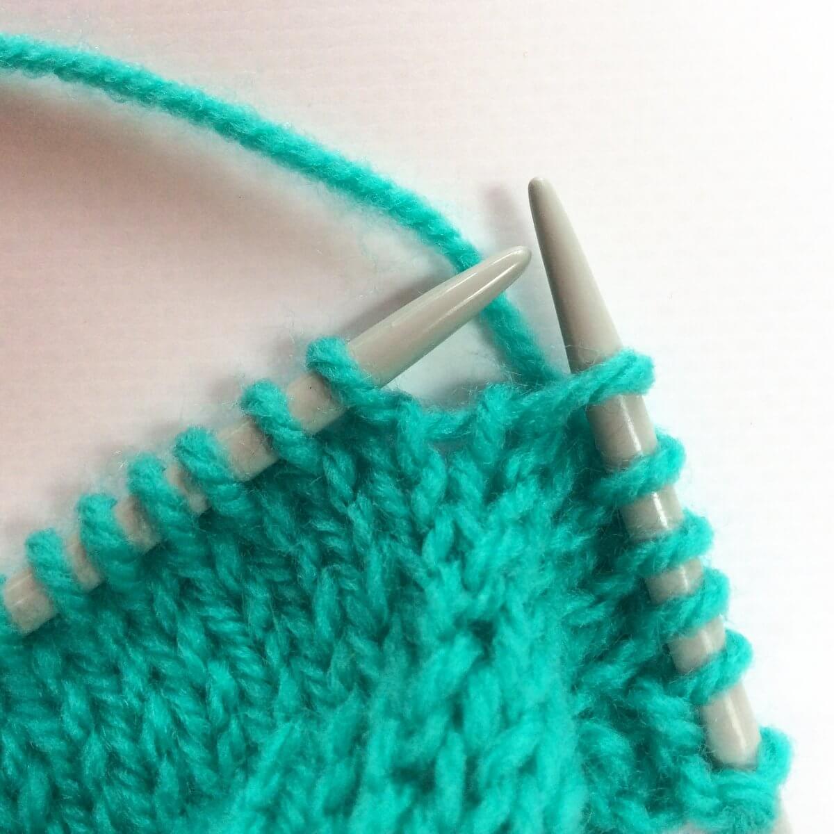 tutorial - knitting the skp decrease - La Visch Designs