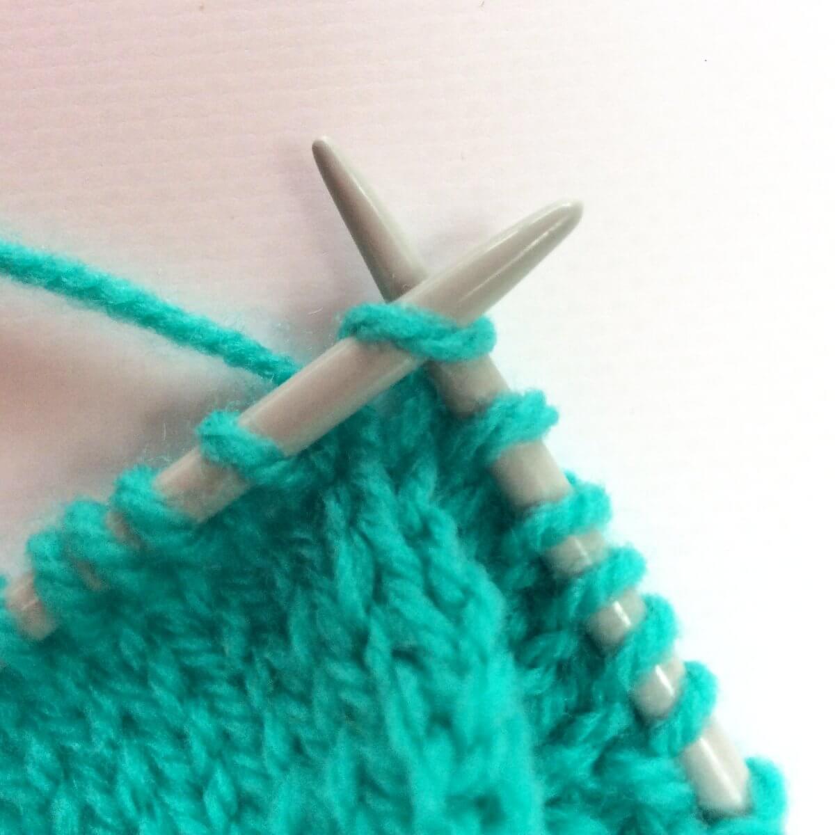 tutorial - knitting the skp decrease - La Visch Designs