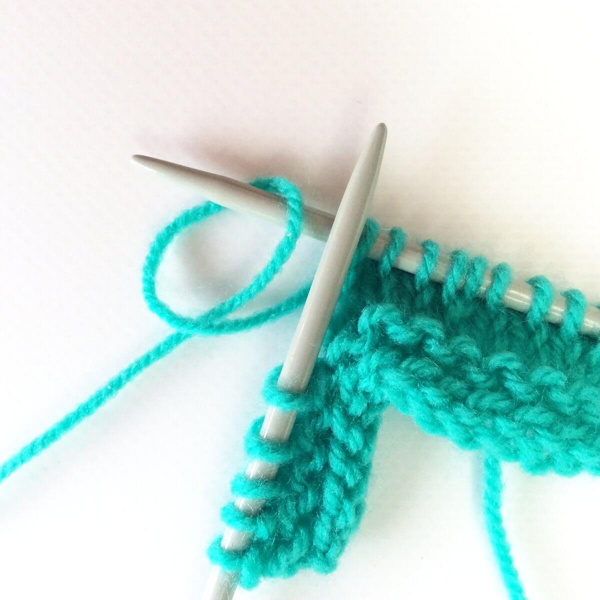 tutorial - knitting the m1bl increase - La Visch Designs