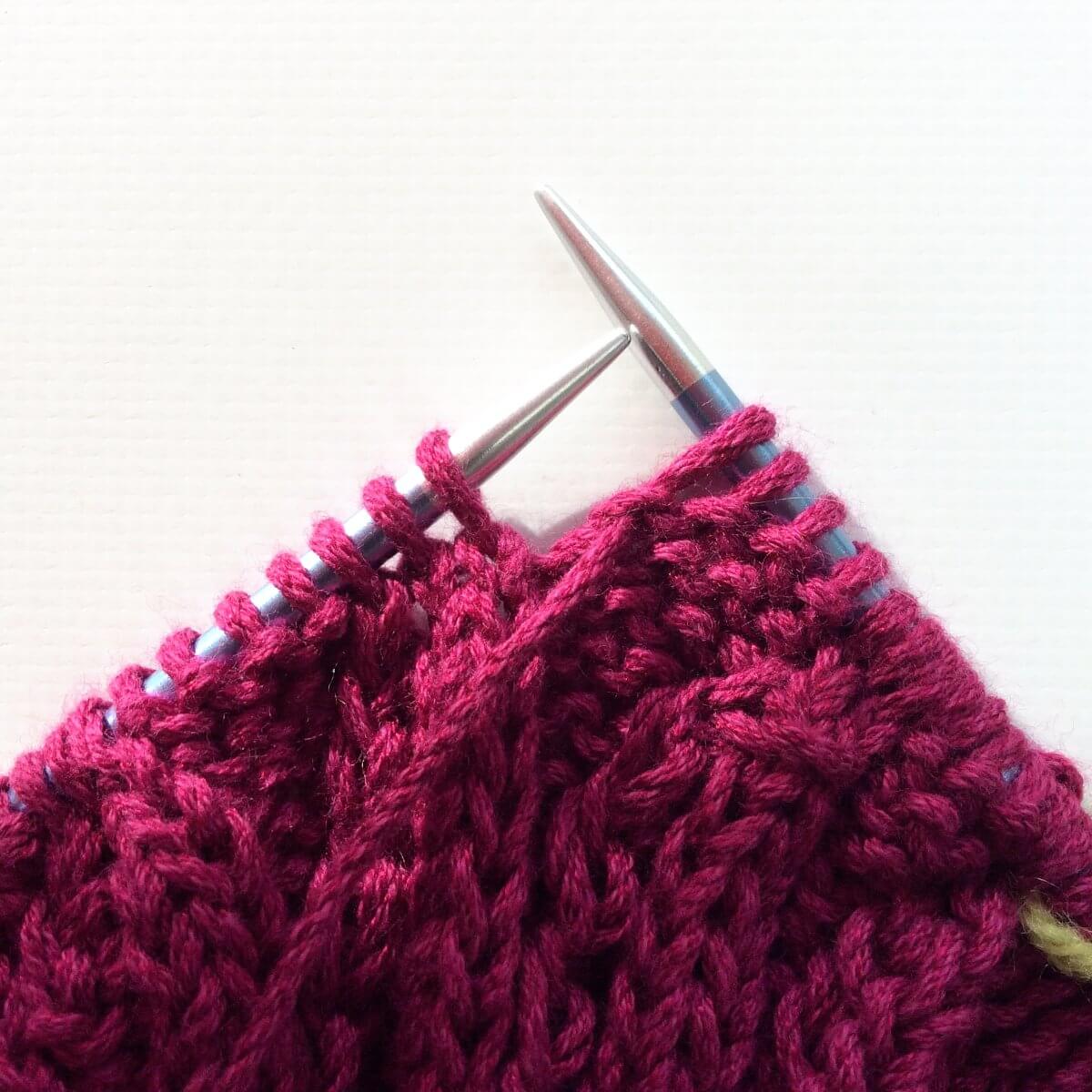 tutorial – working a lifted-over knot stitch - La Visch Designs