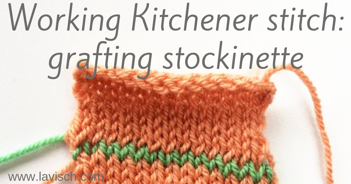 tutorial – working the knit 1 below (k1b) stitch - La Visch Designs