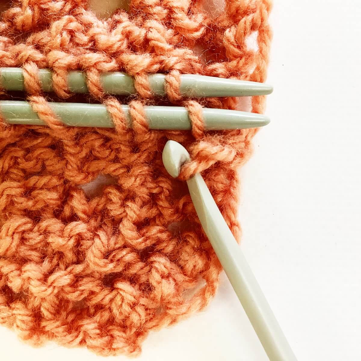 tutorial - Russian grafting garter stitch - La Visch Designs