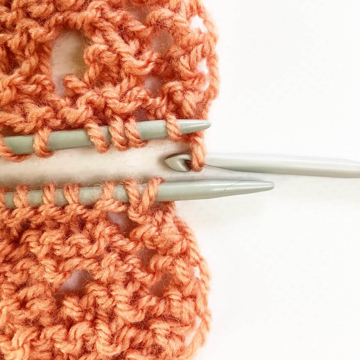 tutorial - Russian grafting garter stitch - La Visch Designs