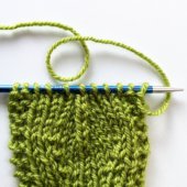 tutorial - sl2-k1-p2sso centered double decrease - La Visch Designs