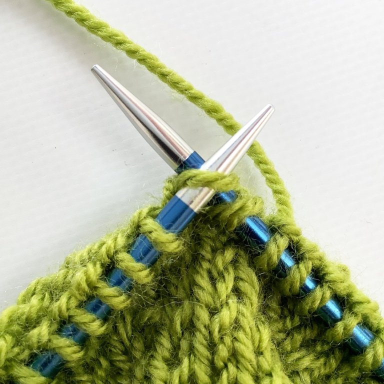 tutorial - sl2-k1-p2sso centered double decrease - La Visch Designs