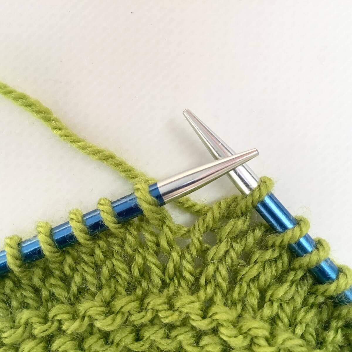 tutorial – the k3tog tbl left-leaning double decrease - La Visch Designs