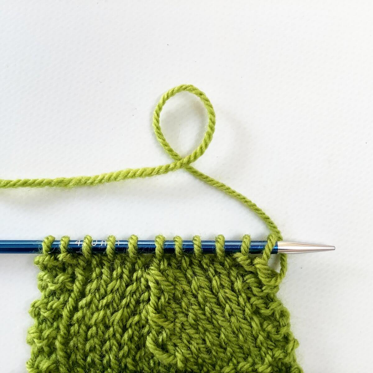 tutorial – the k3tog tbl left-leaning double decrease - La Visch Designs