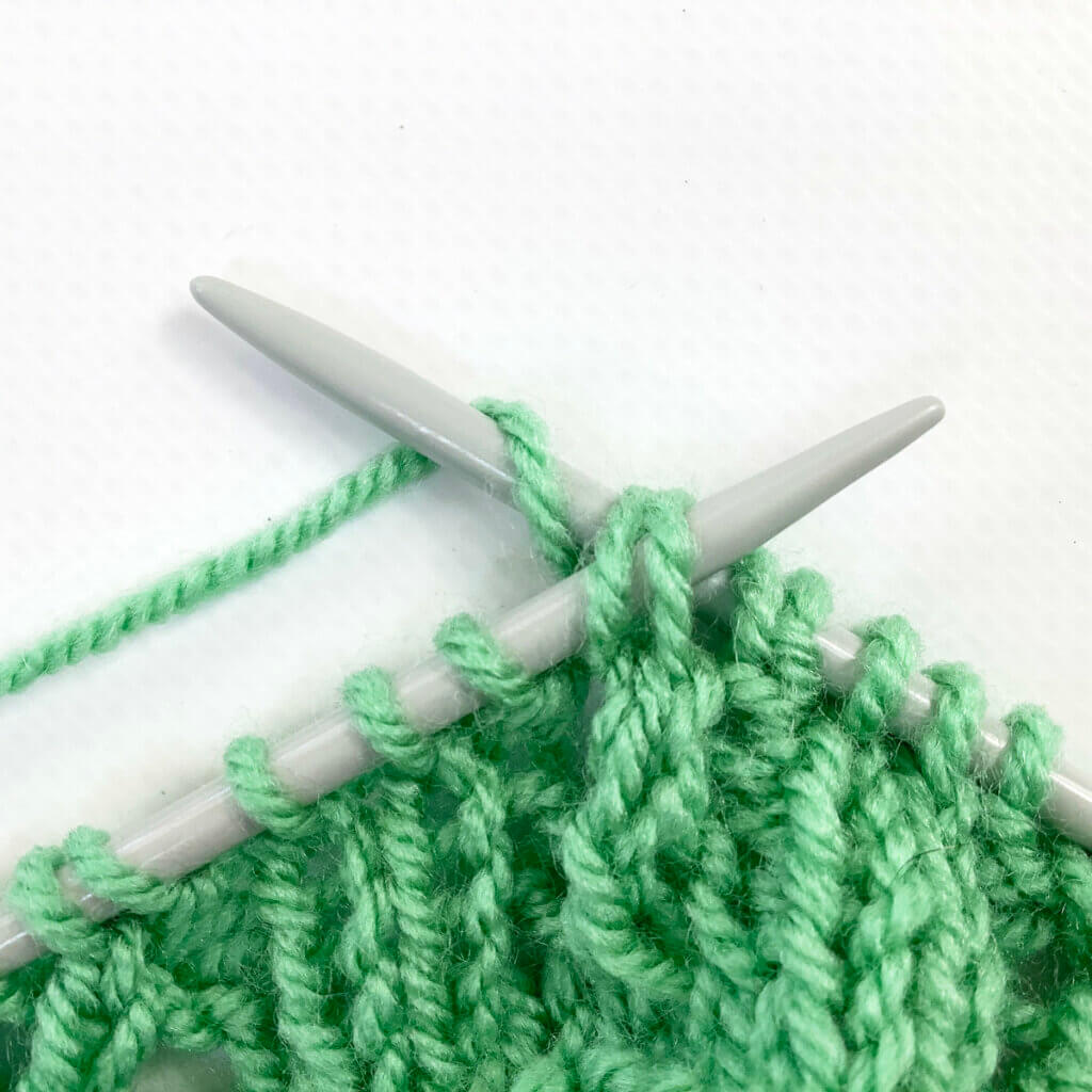 tutorial – working a k2tog tbl - La Visch Designs
