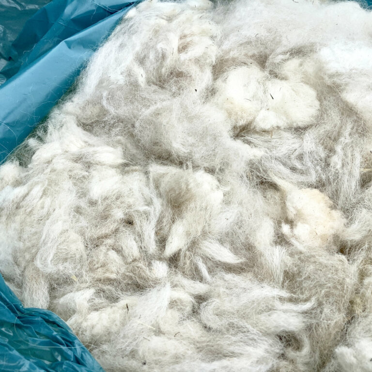 tutorial - preparing alpaca for spinning - La Visch Designs