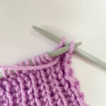 tutorial - binding off in 1x1 rib - La Visch Designs