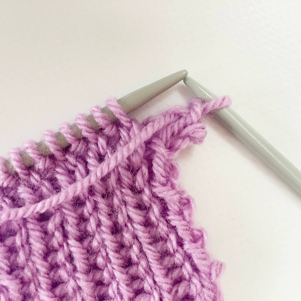 tutorial - binding off in 1x1 rib - La Visch Designs