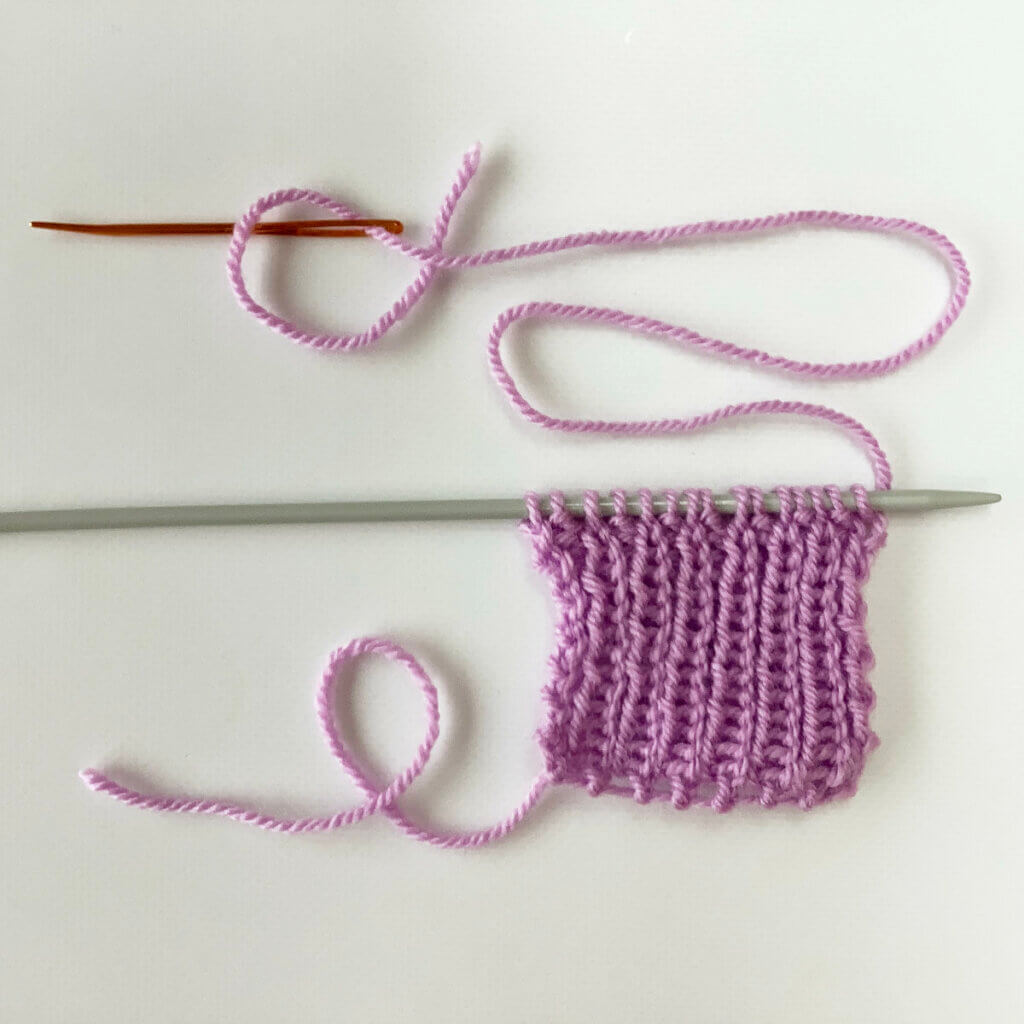 tutorial – working a tubular bind off for 1x1 rib - La Visch Designs