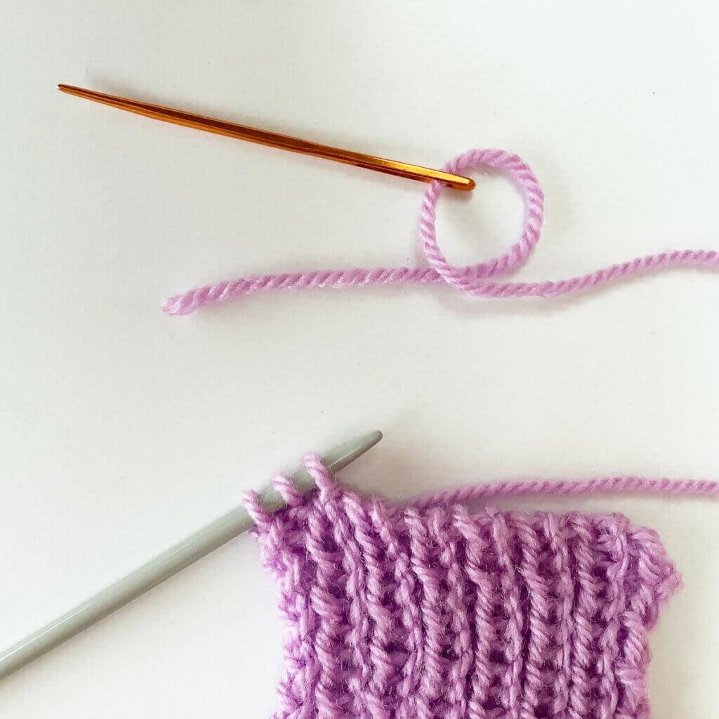 tutorial – working a tubular bind off for 1x1 rib - La Visch Designs