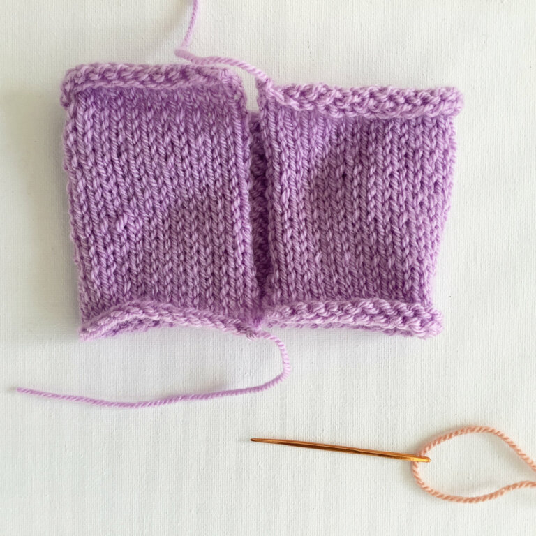 tutorial – seaming with mattress stitch - La Visch Designs