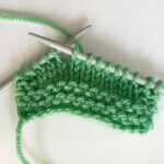 tutorial - Working German short rows - La Visch Designs