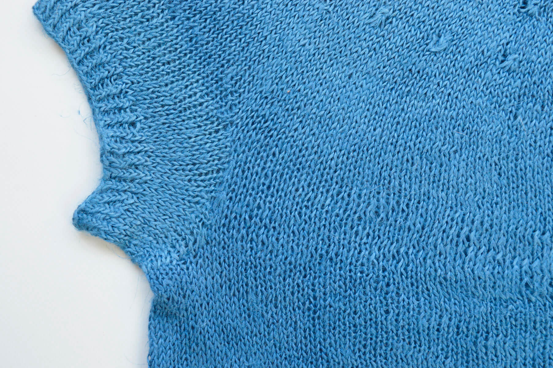 tutorial - raising the back neck of circular yoke sweaters - La Visch ...