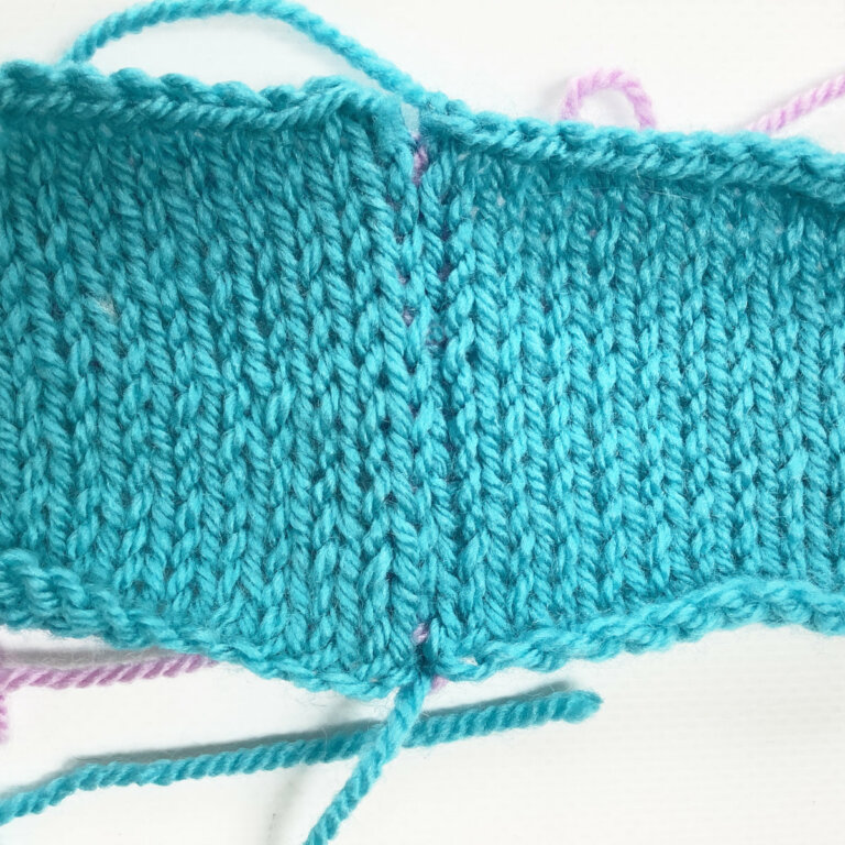 tutorial – working a backstitch seam - La Visch Designs