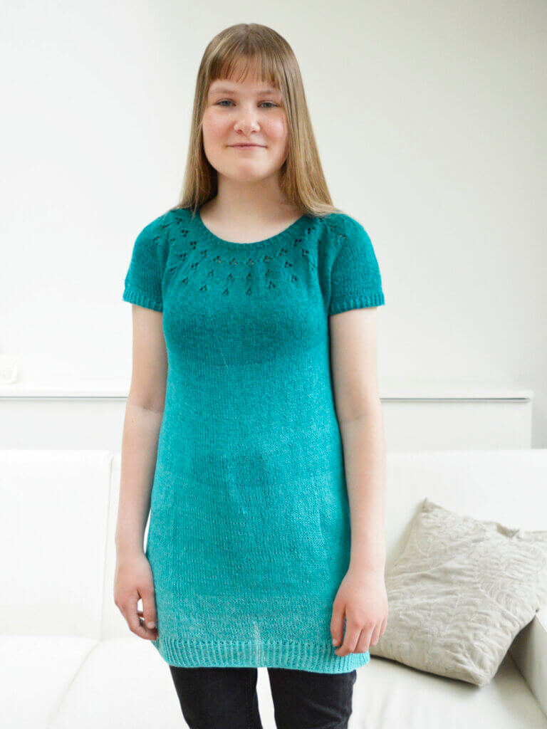 jade clover tunic - La Visch Designs