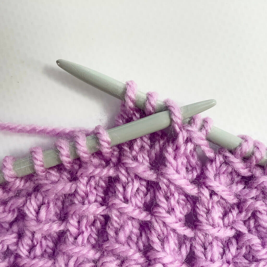 stitch pattern – bamboo stitch - La Visch Designs