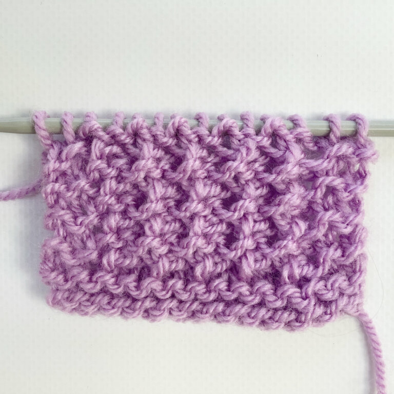stitch pattern – bamboo stitch - La Visch Designs