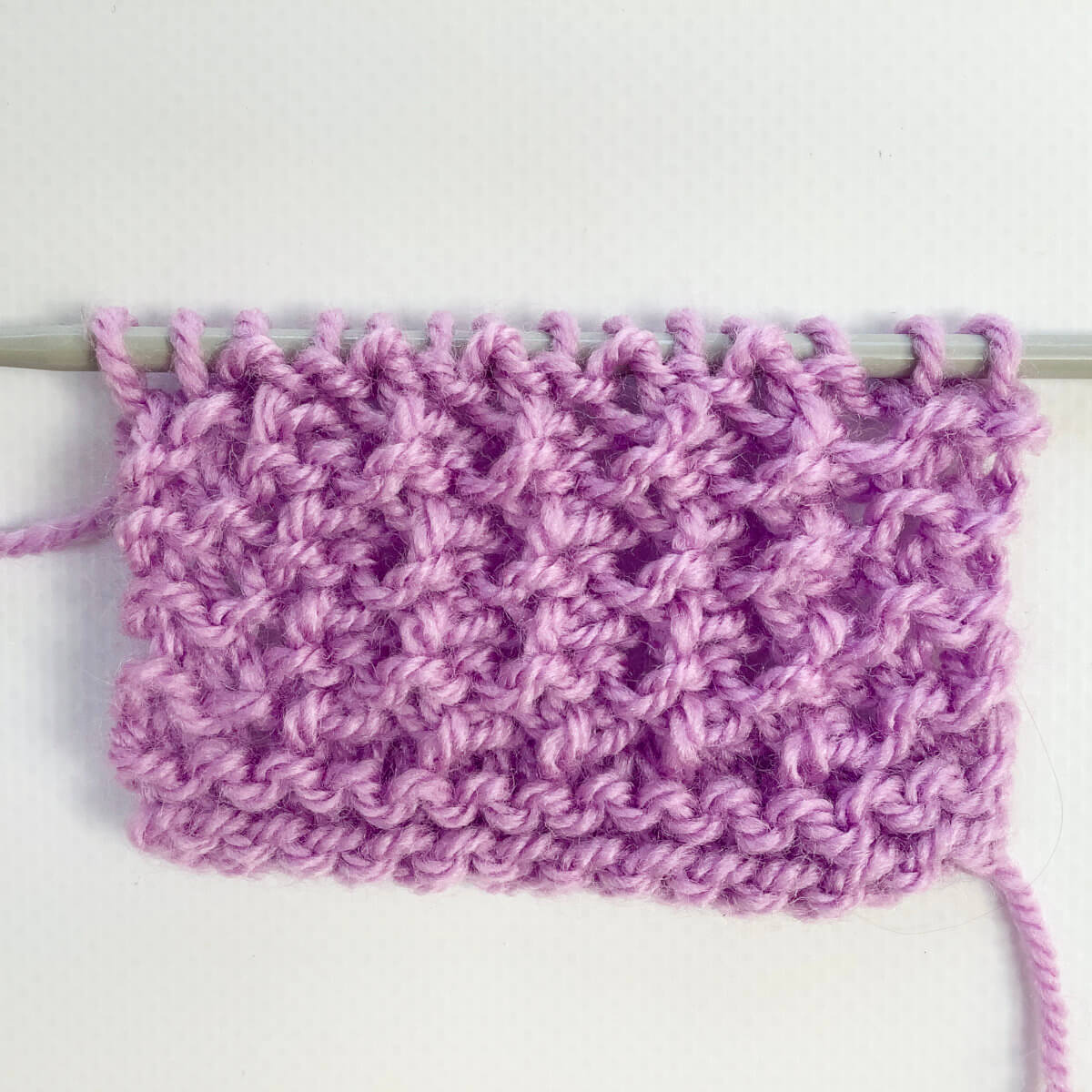 stitch pattern – bamboo stitch - La Visch Designs