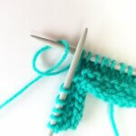 tutorial - working the backward loop cast-on - La Visch Designs