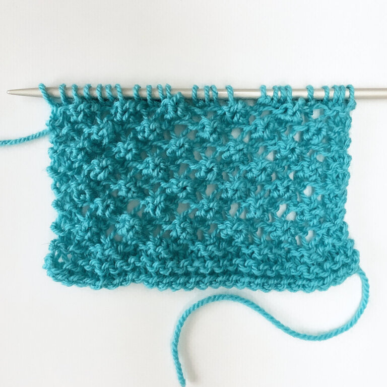 stitch pattern - berry stitch - La Visch Designs