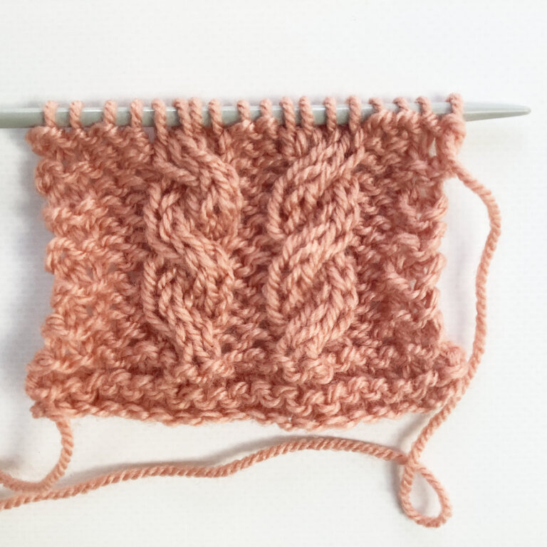 stitch pattern - knitting 4-stitch cables - La Visch Designs