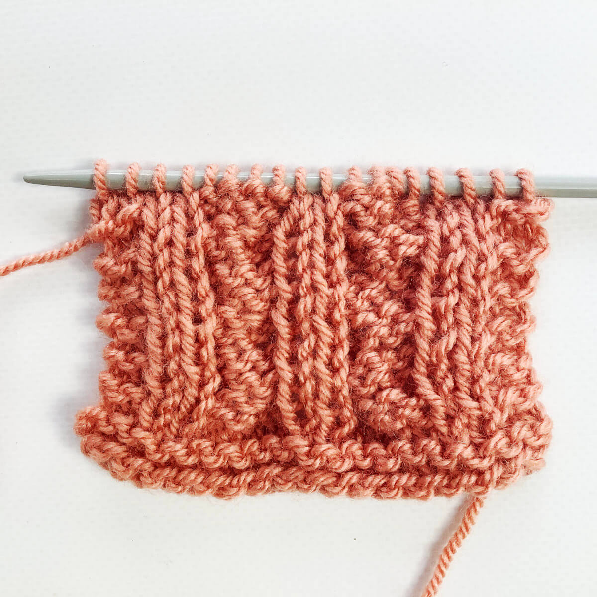 stitch pattern - knitting 4-stitch cables - La Visch Designs