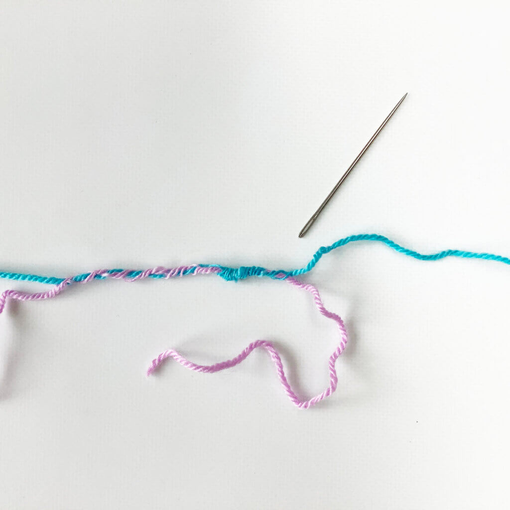 tutorial - making a spliced join - La Visch Designs