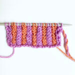 stitch pattern - corrugated rib - La Visch Designs