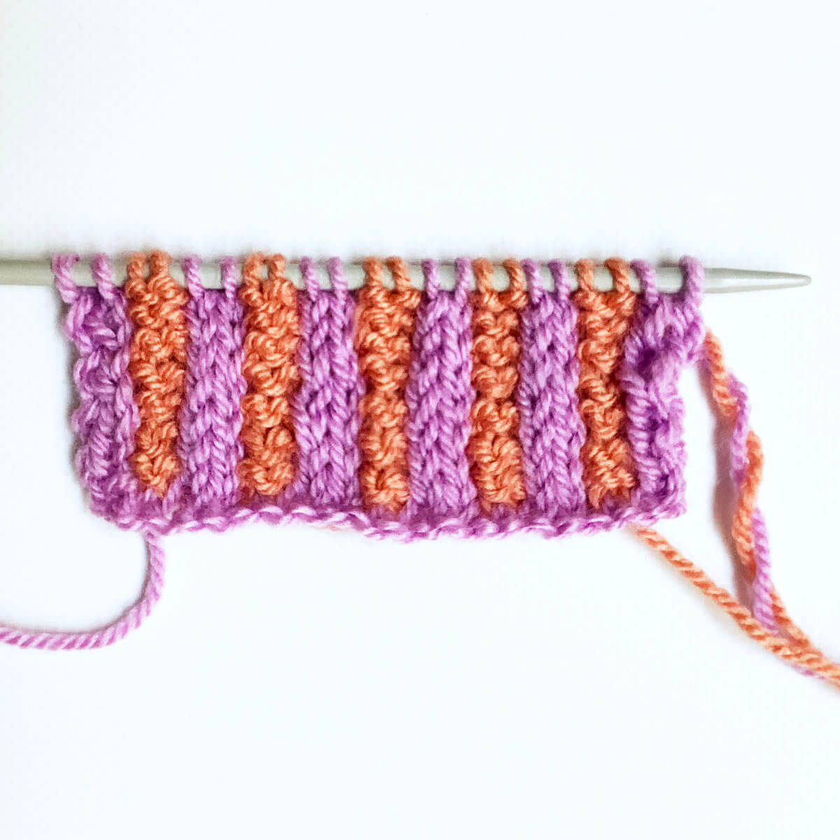 stitch pattern - corrugated rib - La Visch Designs