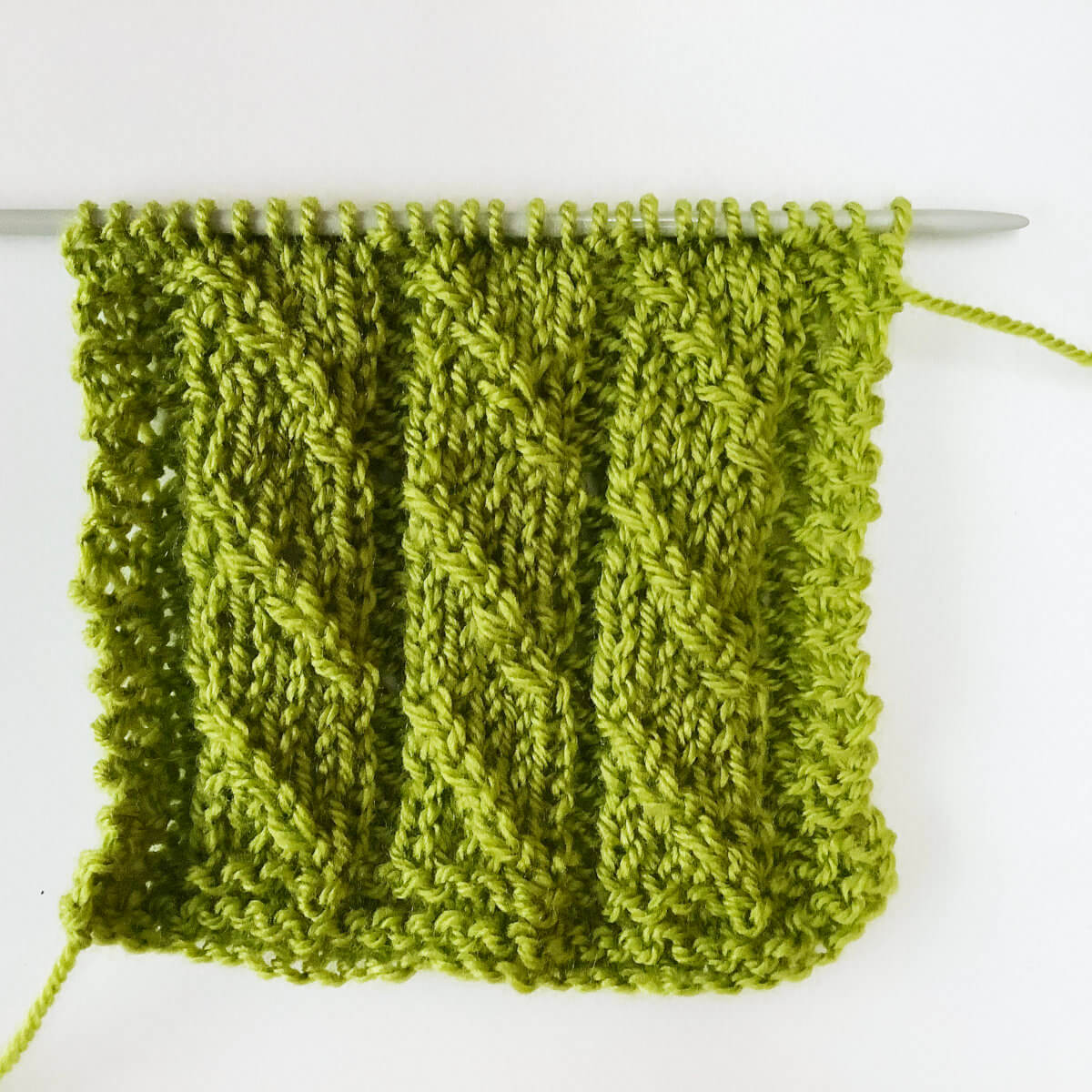 stitch pattern - twisted twill stitch - La Visch Designs