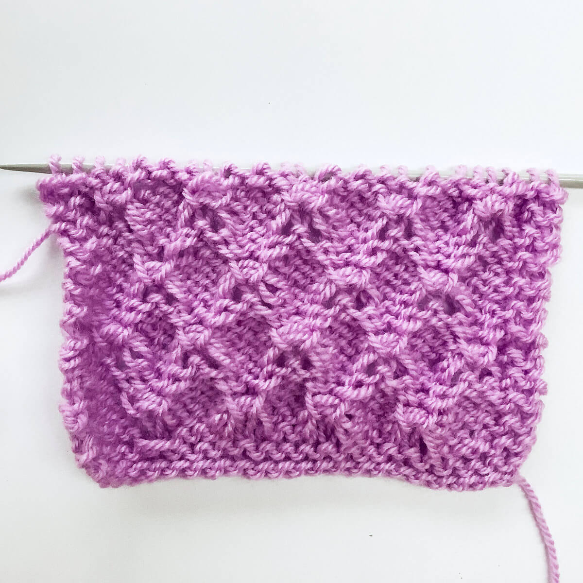 stitch pattern - bubble stitch - La Visch Designs
