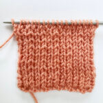 stitch pattern - slip stitch rib - La Visch Designs