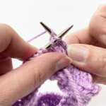 stitch pattern - working a Vikkel braid in the round - La Visch Designs
