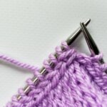 stitch pattern - working a Vikkel braid in the round - La Visch Designs